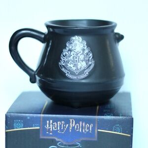 Kitchen | Nwt Harry Potter Cauldron Soup Mug Spoon Hogwarts Ceramic ...